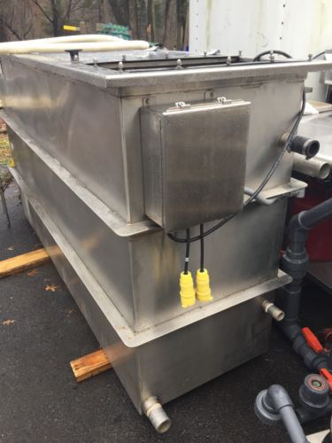 EMARK BULLET RECOVERY STAINLESS STEEL WATER TANK Complete With Pump ...