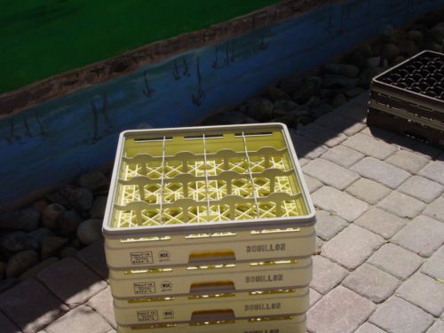 Ecolab Raburn 16 Slot Dishwasher/Storage Racks- 16 6324-X 2 7/8 ...