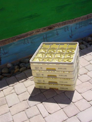 Ecolab Raburn 16 Slot Dishwasher/Storage Racks- 16 6324-X 2 7/8 ...