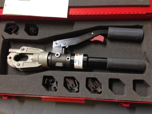 FCI Burndy Hydraulic Crimper - Hypress Model Y500CTHS with 5 W Series Dies – TZSupplies.com